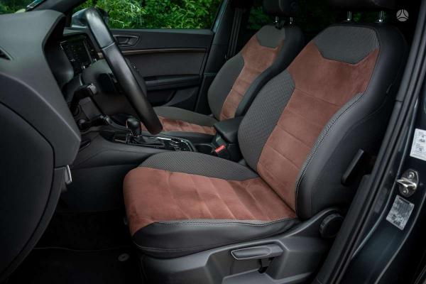 Pelēks SEAT Ateca 2017 Elektrėnai, ar dzinēja tilpumu 1.97 L un nobraukumu 230 tūkst. km par 13880 €, foto 10 vietnē AUTOMOTO.COM.LV
