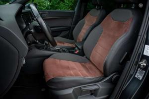 Grey SEAT Ateca 2017 in Elektrenai, with an engine capacity of 1.97 L and mileage of 230 thousand km for 13880 €, photo 11 on AUTOMOTO.COM.LV
