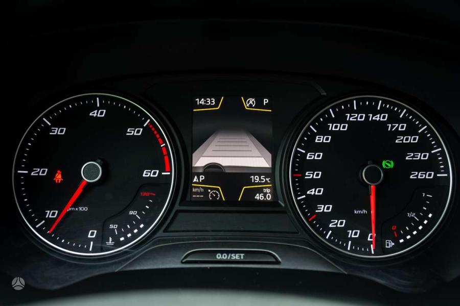 Grey SEAT Ateca 2017 in Elektrenai, with an engine capacity of 1.97 L and mileage of 230 thousand km for 13880 €, photo 13 on AUTOMOTO.COM.LV