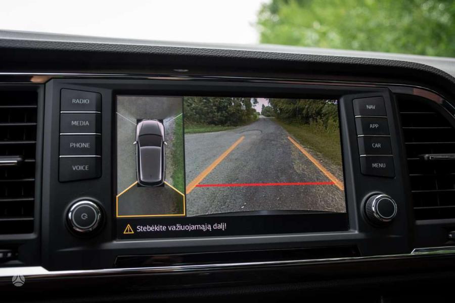 Grey SEAT Ateca 2017 in Elektrenai, with an engine capacity of 1.97 L and mileage of 230 thousand km for 13880 €, photo 16 on AUTOMOTO.COM.LV