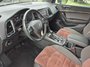 Grey SEAT Ateca 2017 in Kaunas, with an engine capacity of 1.97 L and mileage of 289 thousand km for 11550 €, photo 9 on AUTOMOTO.COM.LV