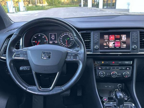 Pelēks SEAT Ateca 2017 Kauņa, ar dzinēja tilpumu 1.97 L un nobraukumu 157 tūkst. km par 14700 €, foto 4 vietnē AUTOMOTO.COM.LV