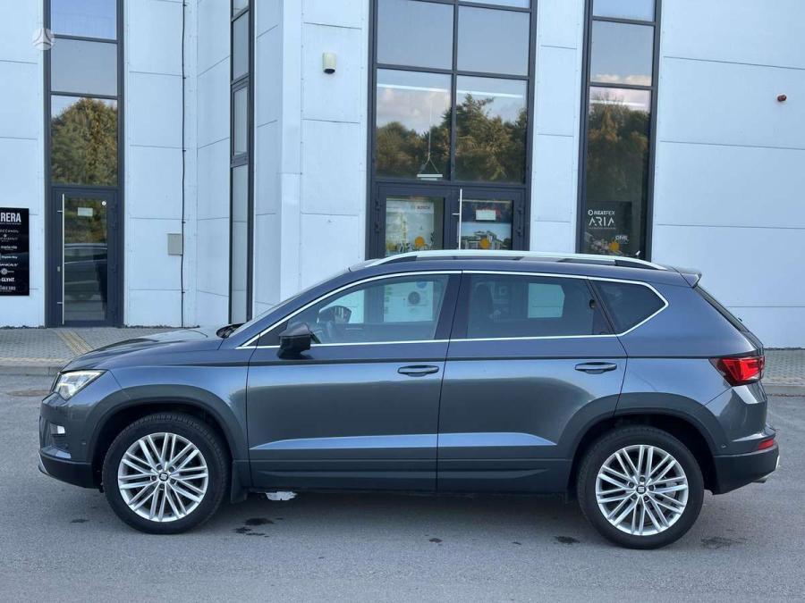 Grey SEAT Ateca 2017 in Kaunas, with an engine capacity of 1.97 L and mileage of 157 thousand km for 14700 €, photo 10 on AUTOMOTO.COM.LV