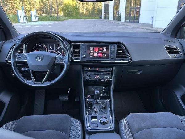 Pelēks SEAT Ateca 2017 Kauņa, ar dzinēja tilpumu 1.97 L un nobraukumu 157 tūkst. km par 14700 €, foto 11 vietnē AUTOMOTO.COM.LV