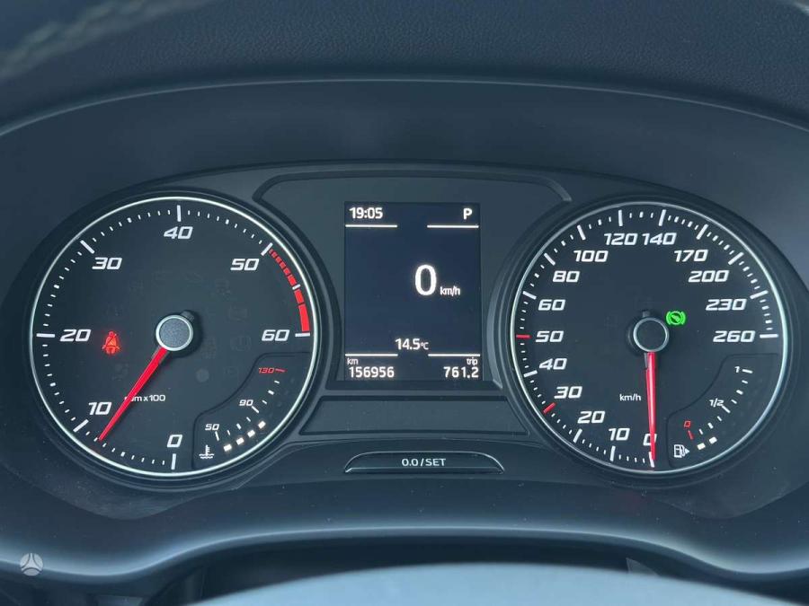 Grey SEAT Ateca 2017 in Kaunas, with an engine capacity of 1.97 L and mileage of 157 thousand km for 14700 €, photo 17 on AUTOMOTO.COM.LV