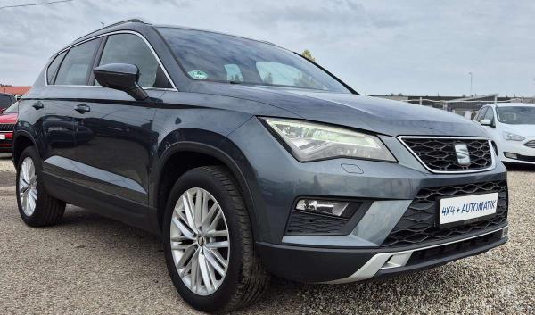 Grey SEAT Ateca 2017 in Kaunas, with an engine capacity of 1.97 L and mileage of 290 thousand km for 11550 €, photo 5 on AUTOMOTO.COM.LV