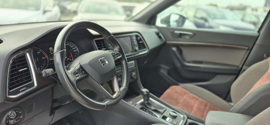 Pelēks SEAT Ateca 2017 Kauņa, ar dzinēja tilpumu 1.97 L un nobraukumu 290 tūkst. km par 11550 €, foto 6 vietnē AUTOMOTO.COM.LV