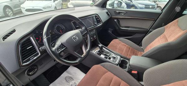 Grey SEAT Ateca 2017 in Kaunas, with an engine capacity of 1.97 L and mileage of 290 thousand km for 11550 €, photo 7 on AUTOMOTO.COM.LV