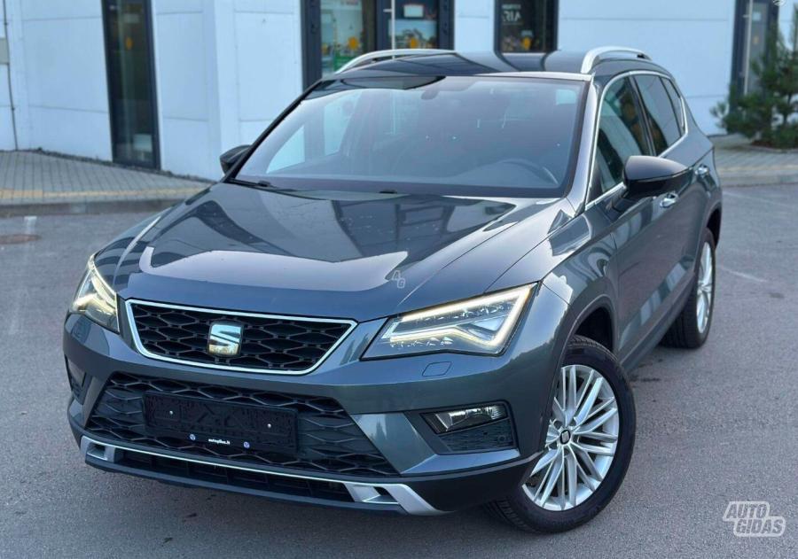 Grey SEAT Ateca 2017 in Kaunas, with an engine capacity of 2.00 L and mileage of 0 thousand km for 14950 €, photo 1 on AUTOMOTO.COM.LV