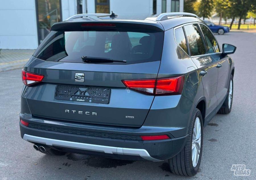 Grey SEAT Ateca 2017 in Kaunas, with an engine capacity of 2.00 L and mileage of 0 thousand km for 14950 €, photo 5 on AUTOMOTO.COM.LV
