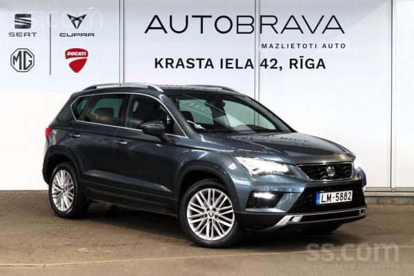 Серый Сеат Ateca 2018 в Рига, объемом двигателя 2.00 л и пробегом 103 тыс. км за 18490 €, фото 3 на AUTOMOTO.COM.LV