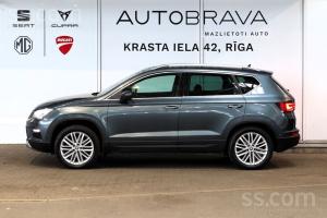 Grey SEAT Ateca 2018 in Riga, with an engine capacity of 2.00 L and mileage of 103 thousand km for 18490 €, photo 5 on AUTOMOTO.COM.LV