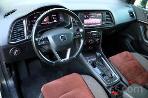 Grey SEAT Ateca 2018 in Riga, with an engine capacity of 2.00 L and mileage of 103 thousand km for 18490 €, photo 10 on AUTOMOTO.COM.LV