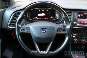Grey SEAT Ateca 2018 in Riga, with an engine capacity of 2.00 L and mileage of 103 thousand km for 18490 €, photo 11 on AUTOMOTO.COM.LV