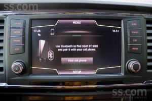 Grey SEAT Ateca 2018 in Riga, with an engine capacity of 2.00 L and mileage of 103 thousand km for 18490 €, photo 15 on AUTOMOTO.COM.LV