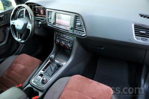 Grey SEAT Ateca 2018 in Riga, with an engine capacity of 2.00 L and mileage of 103 thousand km for 18490 €, photo 26 on AUTOMOTO.COM.LV