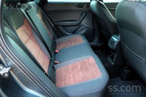 Grey SEAT Ateca 2018 in Riga, with an engine capacity of 2.00 L and mileage of 103 thousand km for 18490 €, photo 29 on AUTOMOTO.COM.LV