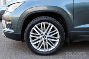 Grey SEAT Ateca 2018 in Riga, with an engine capacity of 2.00 L and mileage of 103 thousand km for 18490 €, photo 35 on AUTOMOTO.COM.LV