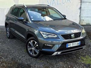 Серый Сеат Ateca 2018 в Шяуляй, объемом двигателя 1.50 л и пробегом 162 тыс. км за 11200 €, фото  на AUTOMOTO.COM.LV