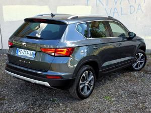 Pelēks SEAT Ateca 2018 Šauļi, ar dzinēja tilpumu 1.50 L un nobraukumu 162 tūkst. km par 11200 €, foto 6 vietnē AUTOMOTO.COM.LV