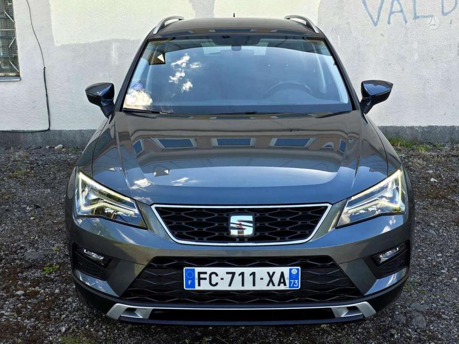 Pelēks SEAT Ateca 2018 Šauļi, ar dzinēja tilpumu 1.50 L un nobraukumu 162 tūkst. km par 11200 €, foto 12 vietnē AUTOMOTO.COM.LV
