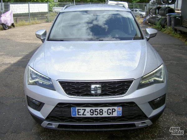 Pelēks SEAT Ateca 2018 Viļņa, ar dzinēja tilpumu 1.40 L un nobraukumu 188 tūkst. km par 12499 €, foto 2 vietnē AUTOMOTO.COM.LV