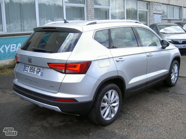 Pelēks SEAT Ateca 2018 Viļņa, ar dzinēja tilpumu 1.40 L un nobraukumu 188 tūkst. km par 12499 €, foto 5 vietnē AUTOMOTO.COM.LV