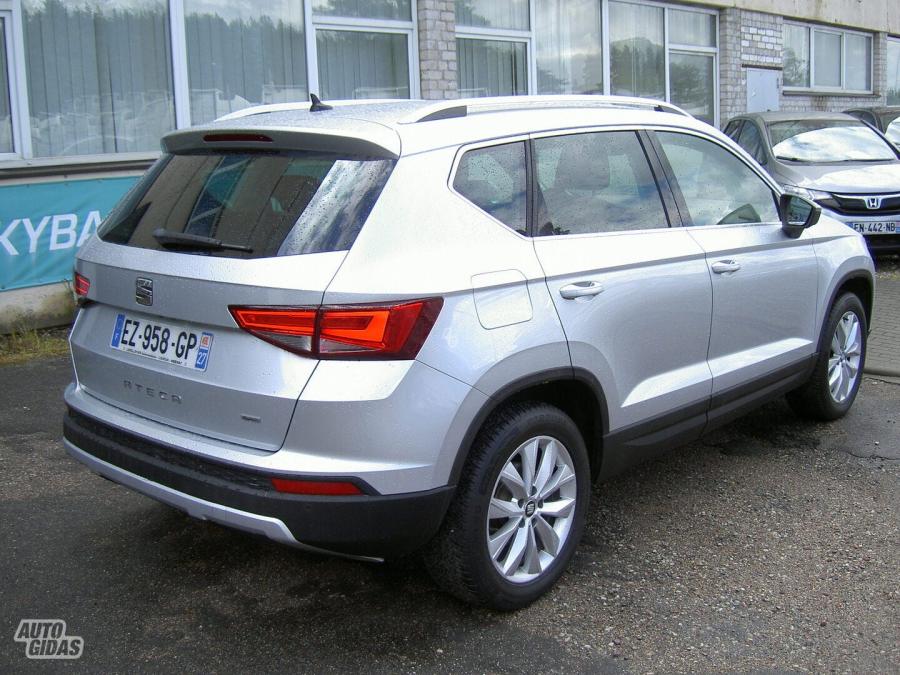 Pelēks SEAT Ateca 2018 Viļņa, ar dzinēja tilpumu 1.40 L un nobraukumu 188 tūkst. km par 12499 €, foto 6 vietnē AUTOMOTO.COM.LV