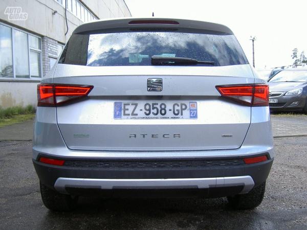 Pelēks SEAT Ateca 2018 Viļņa, ar dzinēja tilpumu 1.40 L un nobraukumu 188 tūkst. km par 12499 €, foto 6 vietnē AUTOMOTO.COM.LV