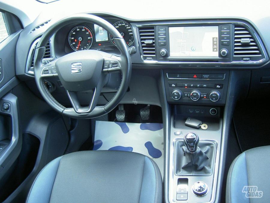 Pelēks SEAT Ateca 2018 Viļņa, ar dzinēja tilpumu 1.40 L un nobraukumu 188 tūkst. km par 12499 €, foto 13 vietnē AUTOMOTO.COM.LV