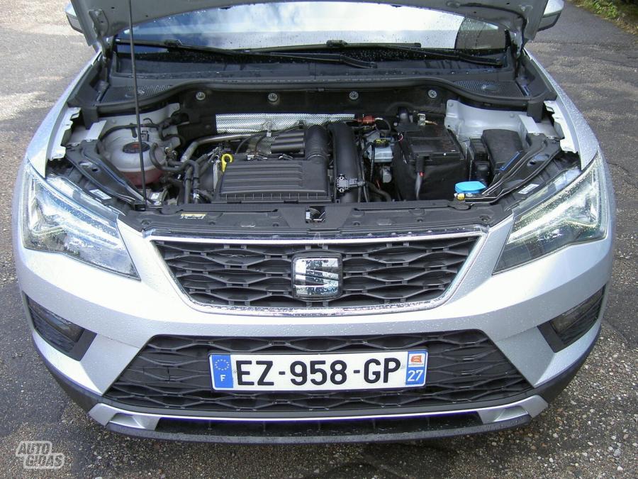 Pelēks SEAT Ateca 2018 Viļņa, ar dzinēja tilpumu 1.40 L un nobraukumu 188 tūkst. km par 12499 €, foto 24 vietnē AUTOMOTO.COM.LV