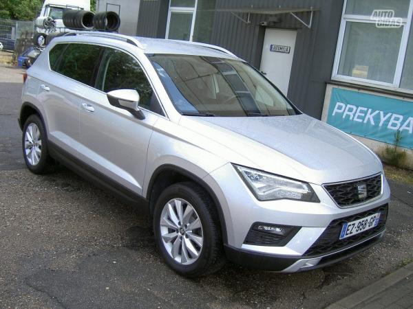 Pelēks SEAT Ateca 2018 Viļņa, ar dzinēja tilpumu 1.40 L un nobraukumu 188 tūkst. km par 12399 €, foto 3 vietnē AUTOMOTO.COM.LV