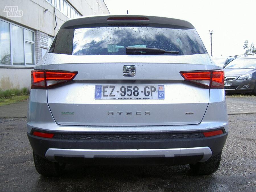 Серый Сеат Ateca 2018 в Вильнюс, объемом двигателя 1.40 л и пробегом 188 тыс. км за 12399 €, фото 7 на AUTOMOTO.COM.LV