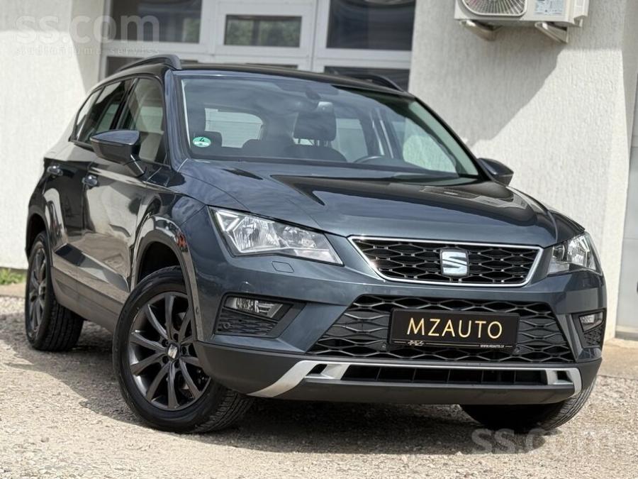 Серый Сеат Ateca 2018 в Тукумс, объемом двигателя 2.00 л и пробегом 200 тыс. км за 11999 €, фото 1 на AUTOMOTO.COM.LV