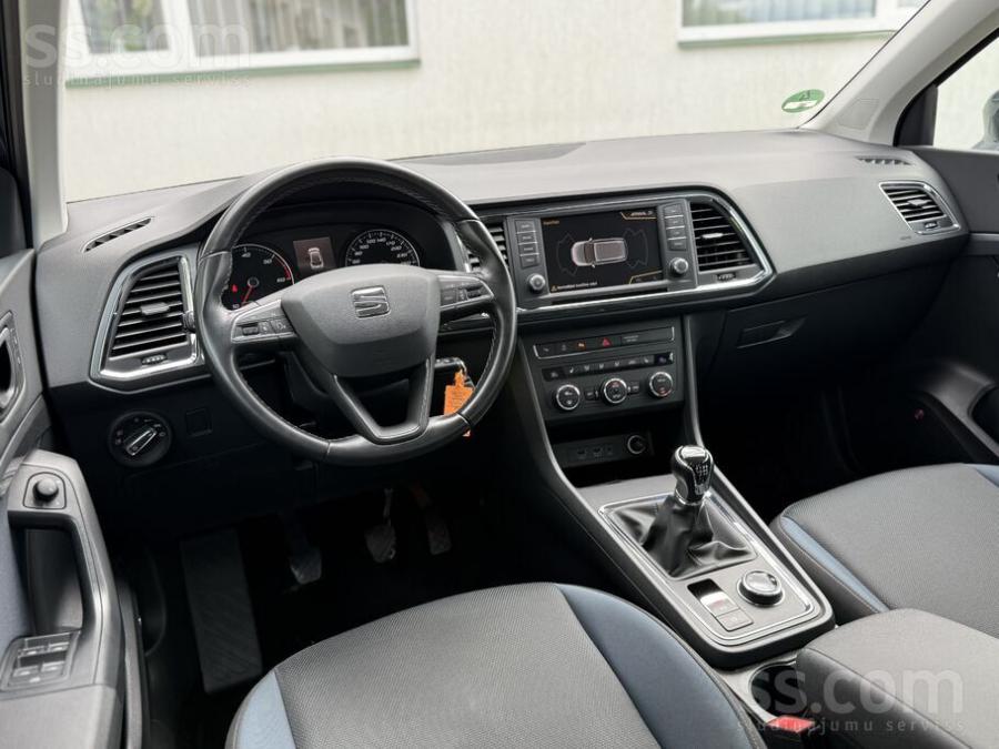Серый Сеат Ateca 2018 в Тукумс, объемом двигателя 2.00 л и пробегом 200 тыс. км за 11999 €, фото 7 на AUTOMOTO.COM.LV