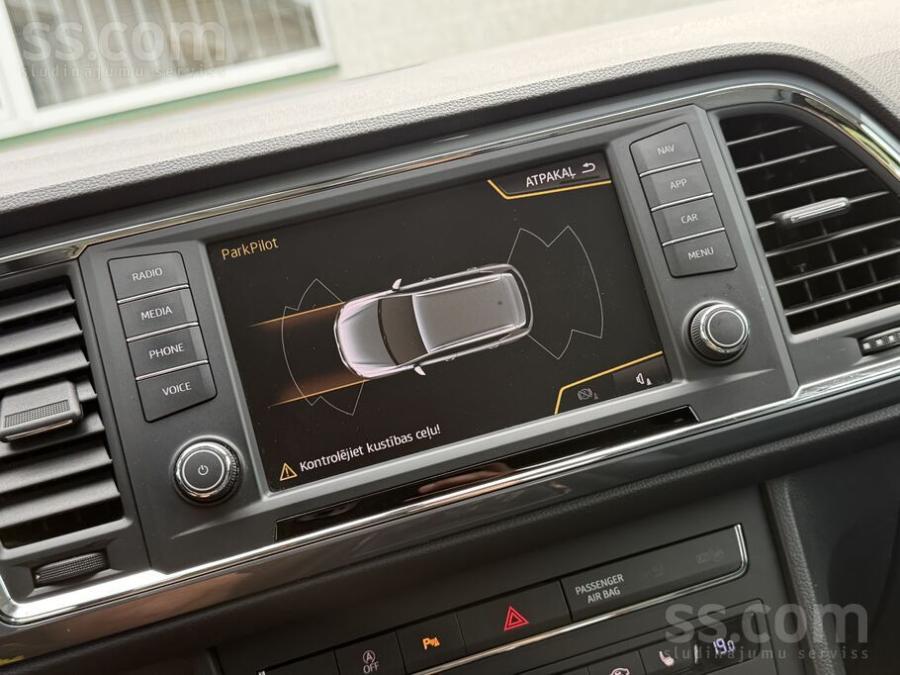 Серый Сеат Ateca 2018 в Тукумс, объемом двигателя 2.00 л и пробегом 200 тыс. км за 11999 €, фото 21 на AUTOMOTO.COM.LV