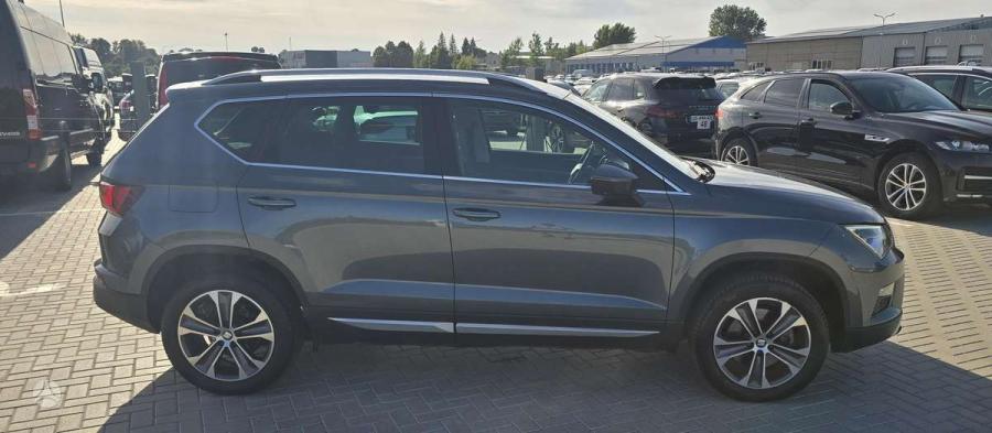 Grey SEAT Ateca 2018 in Taurage, with an engine capacity of 1.60 L and mileage of 207 thousand km for 9600 €, photo 6 on AUTOMOTO.COM.LV
