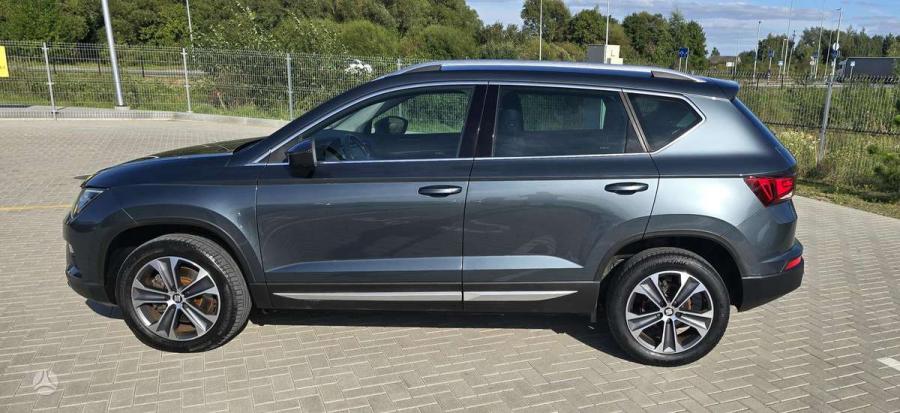 Grey SEAT Ateca 2018 in Taurage, with an engine capacity of 1.60 L and mileage of 207 thousand km for 9600 €, photo 8 on AUTOMOTO.COM.LV