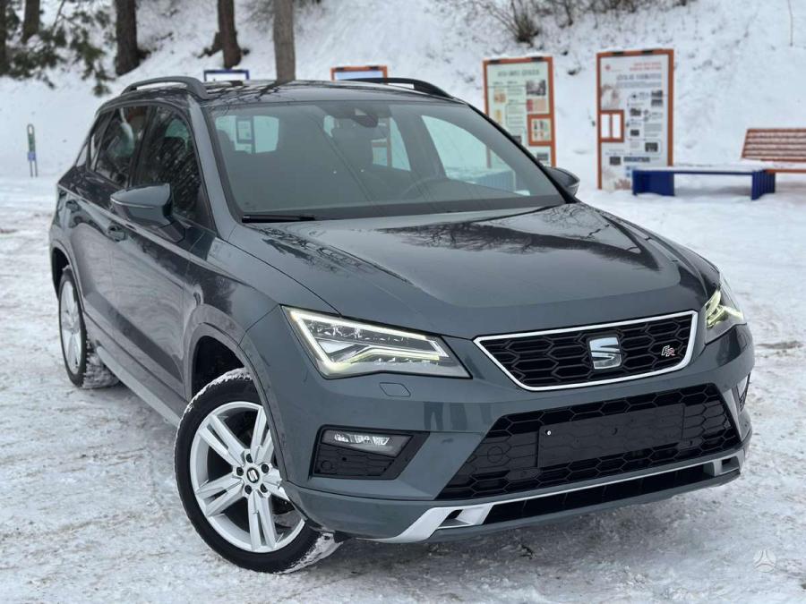 Pelēks SEAT Ateca 2019 Kauņa, ar dzinēja tilpumu 1.50 L un nobraukumu 132 tūkst. km par 14950 €, foto 1 vietnē AUTOMOTO.COM.LV