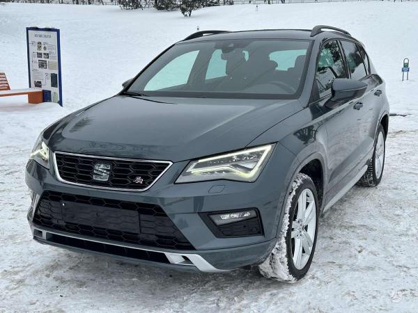Grey SEAT Ateca 2019 in Kaunas, with an engine capacity of 1.50 L and mileage of 132 thousand km for 14950 €, photo 8 on AUTOMOTO.COM.LV
