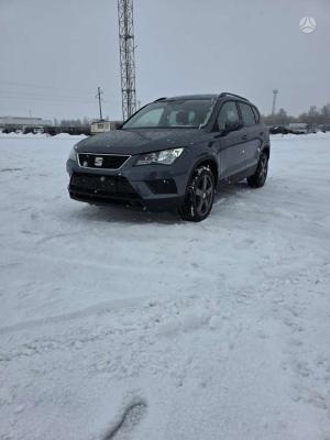 Grey SEAT Ateca 2019 in Marijampole, with an engine capacity of 1.00 L and mileage of 96 thousand km for 9250 €, photo  on AUTOMOTO.COM.LV