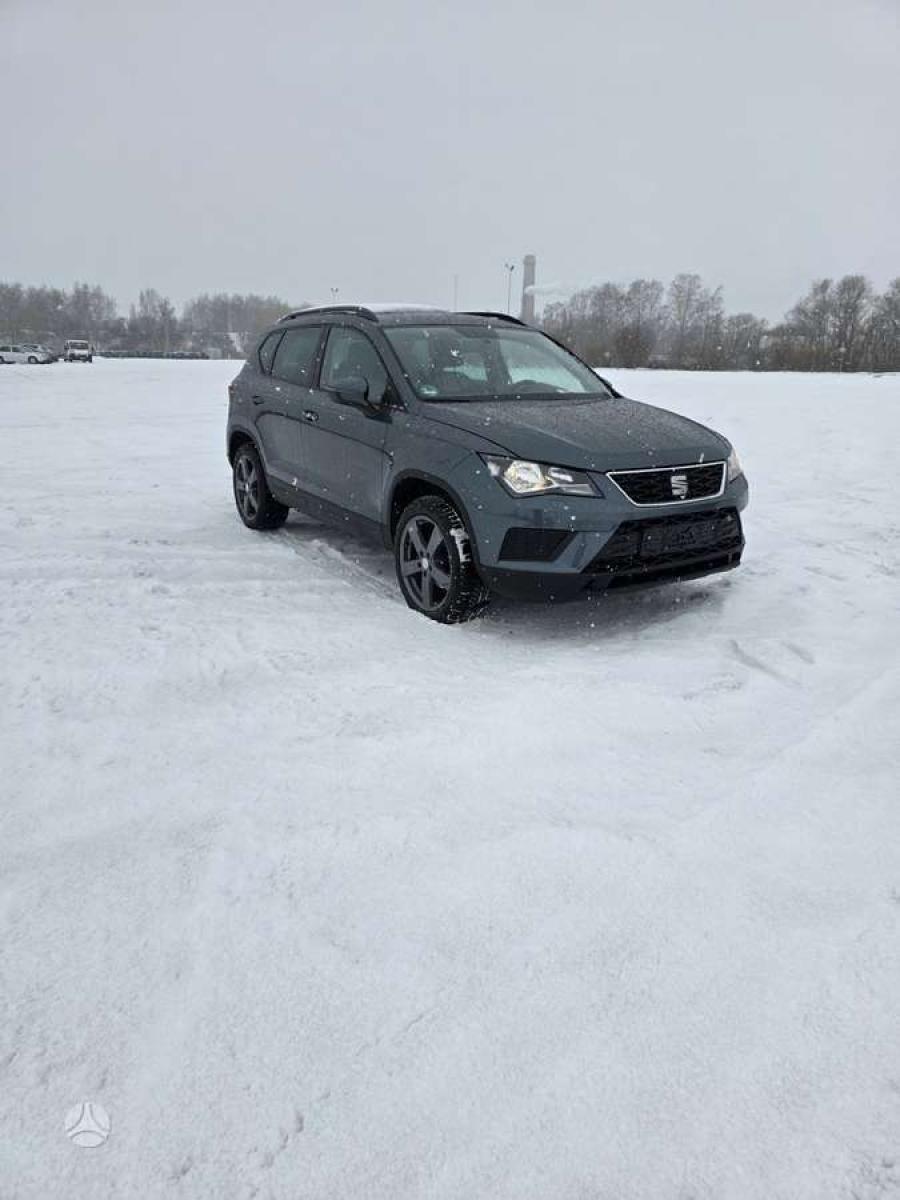 Grey SEAT Ateca 2019 in Marijampole, with an engine capacity of 1.00 L and mileage of 96 thousand km for 9250 €, photo 6 on AUTOMOTO.COM.LV