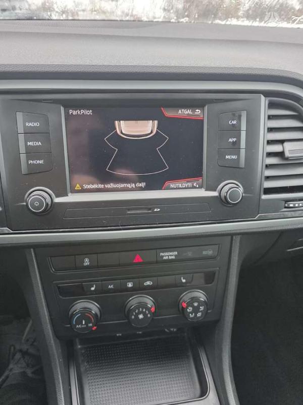 Grey SEAT Ateca 2019 in Marijampole, with an engine capacity of 1.00 L and mileage of 96 thousand km for 9250 €, photo 11 on AUTOMOTO.COM.LV