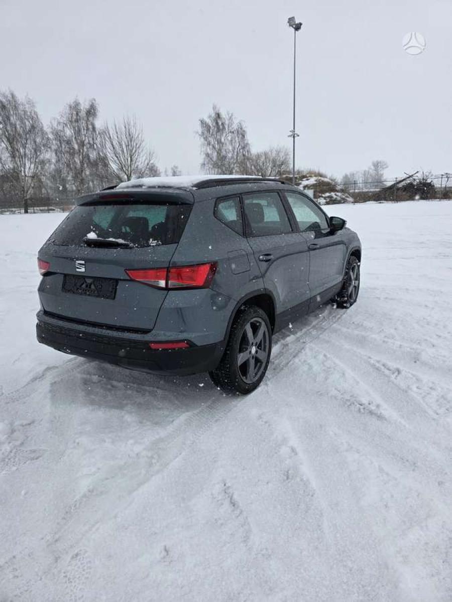 Grey SEAT Ateca 2019 in Marijampole, with an engine capacity of 1.00 L and mileage of 96 thousand km for 9250 €, photo 14 on AUTOMOTO.COM.LV
