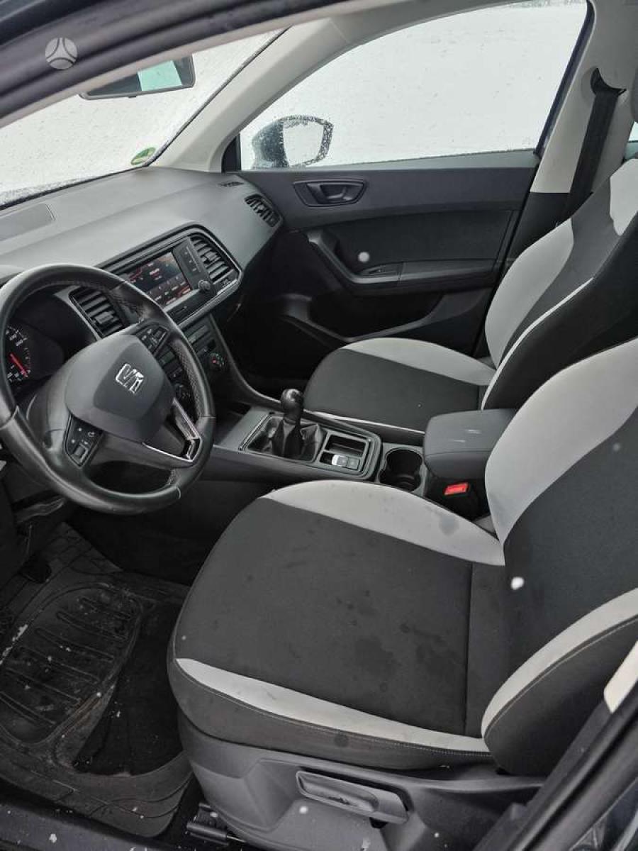 Grey SEAT Ateca 2019 in Marijampole, with an engine capacity of 1.00 L and mileage of 96 thousand km for 9250 €, photo 17 on AUTOMOTO.COM.LV