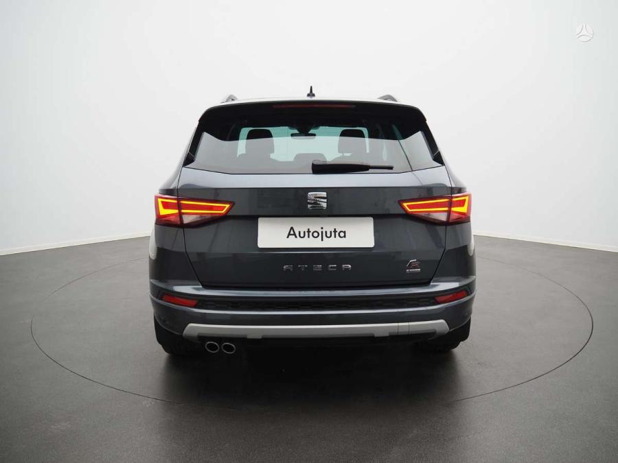 Grey SEAT Ateca 2019 in Vilnius, with an engine capacity of 1.98 L and mileage of 162 thousand km for 20500 €, photo 5 on AUTOMOTO.COM.LV