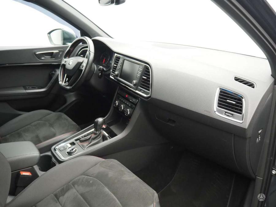 Grey SEAT Ateca 2019 in Vilnius, with an engine capacity of 1.98 L and mileage of 162 thousand km for 20500 €, photo 14 on AUTOMOTO.COM.LV