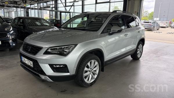 Серый Сеат Ateca 2019 в Рига, объемом двигателя 1.60 л и пробегом 158 тыс. км за 12900 €, фото 1 на AUTOMOTO.COM.LV