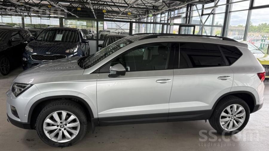 Grey SEAT Ateca 2019 in Riga, with an engine capacity of 1.60 L and mileage of 158 thousand km for 12900 €, photo 3 on AUTOMOTO.COM.LV