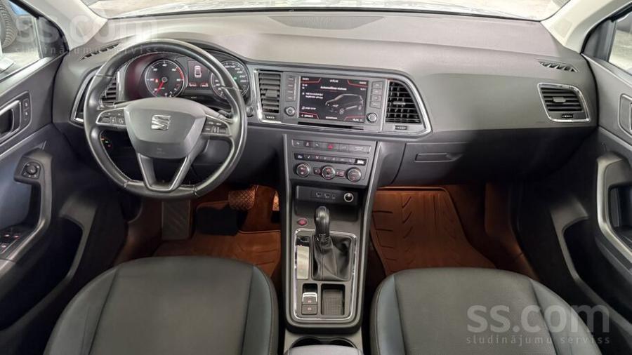 Grey SEAT Ateca 2019 in Riga, with an engine capacity of 1.60 L and mileage of 158 thousand km for 12900 €, photo 18 on AUTOMOTO.COM.LV